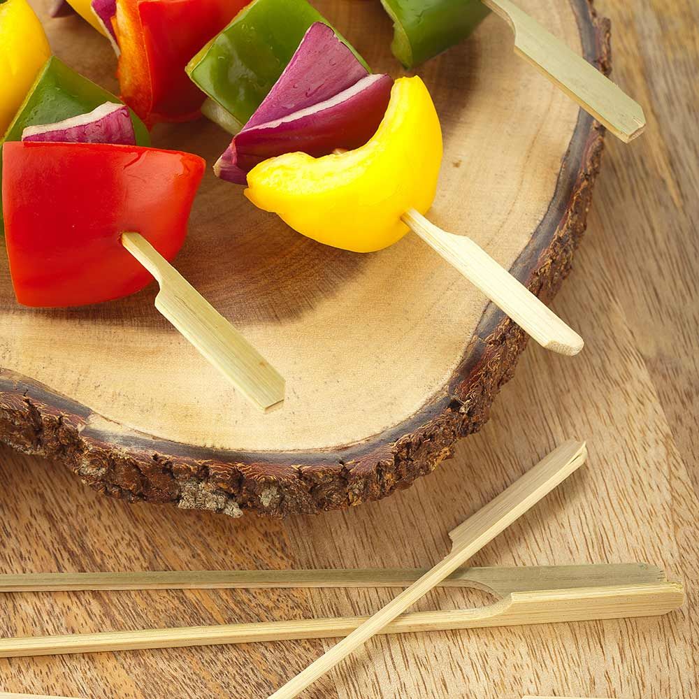 Natural Bamboo Paddle Skewer - iHeartBamboo